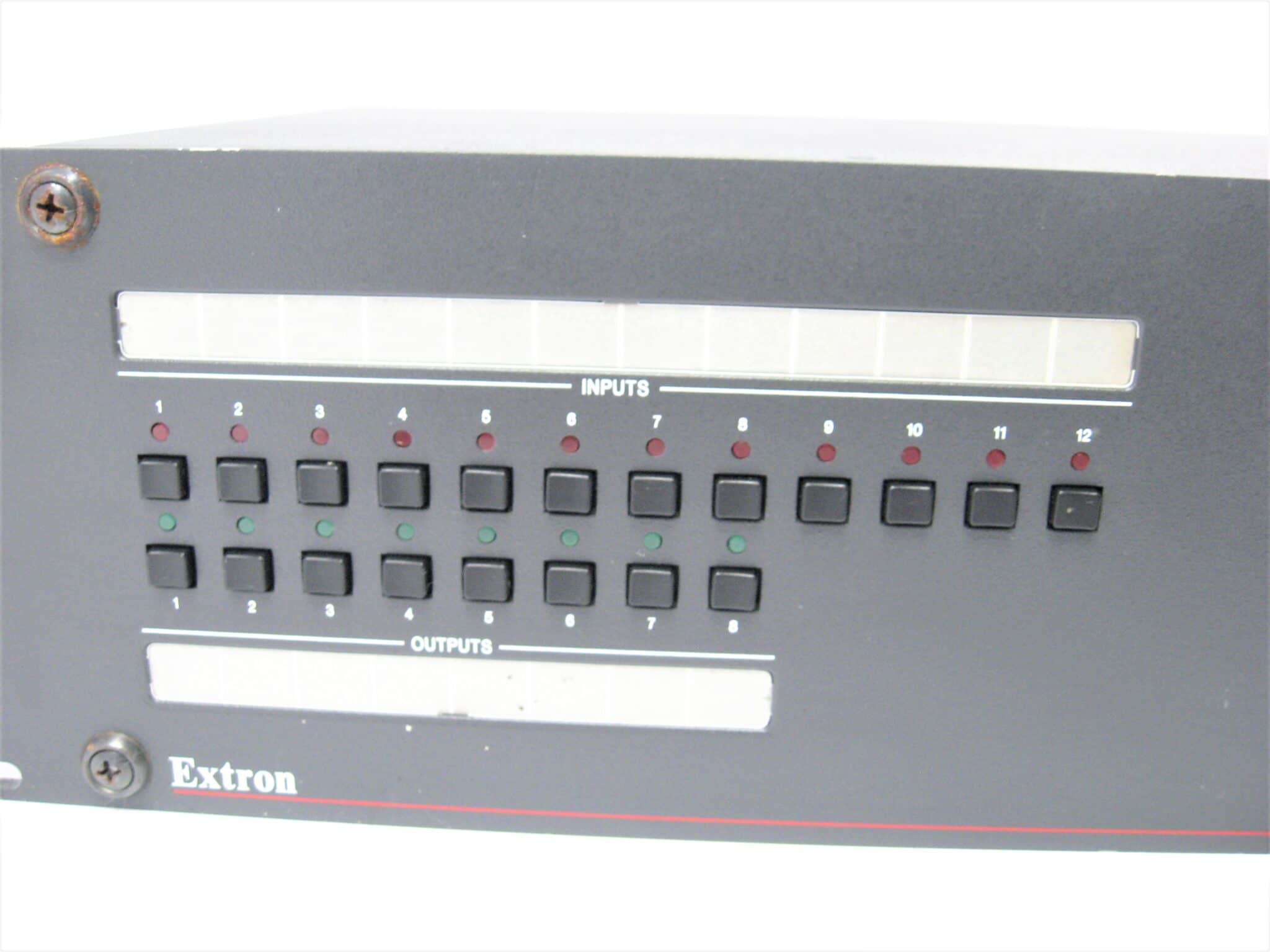 Extron CrossPoint Series Switcher - 12Inputs 8 Outputs - Used - Free Us ...