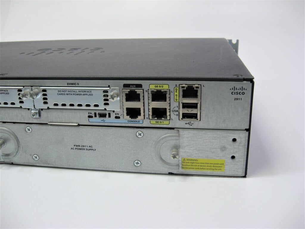 Cisco 2900 Series 2911 K9 V06 Integrated Services Router - Free US ...
