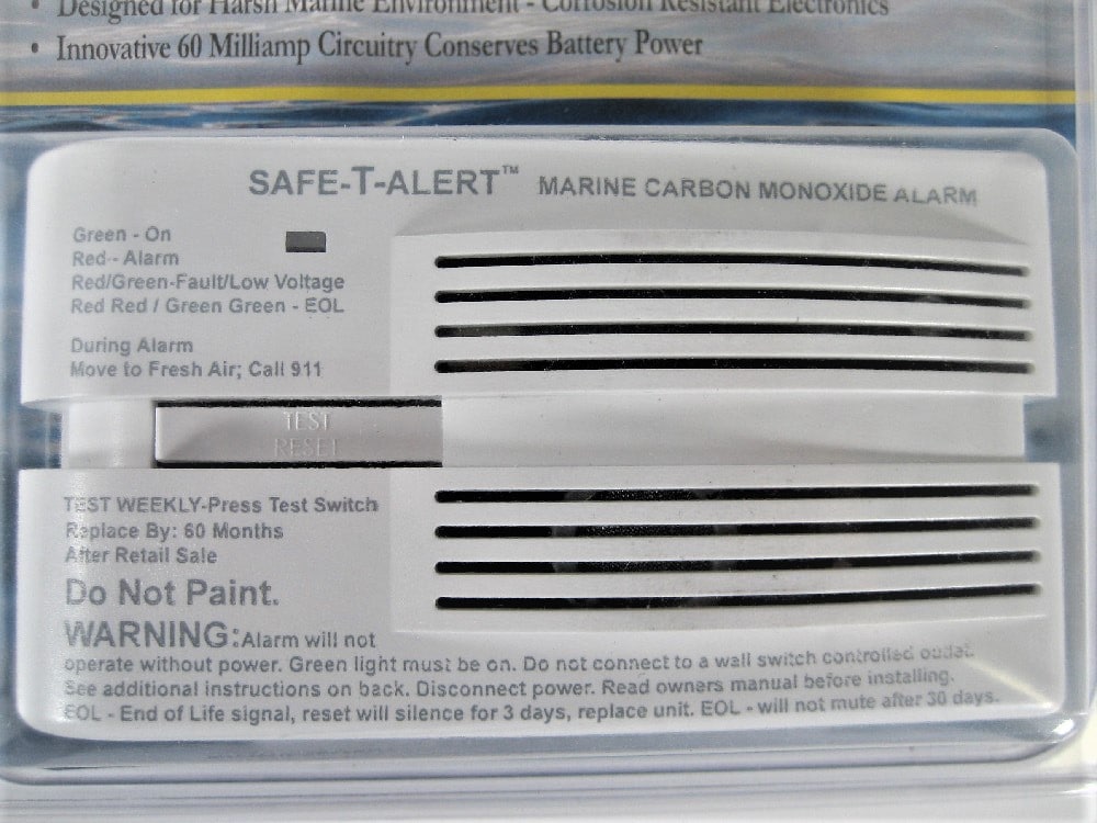 [Lot of 3] Safe T Alert M-65-541 12V Marine Carbon Monoxide Alarms ...