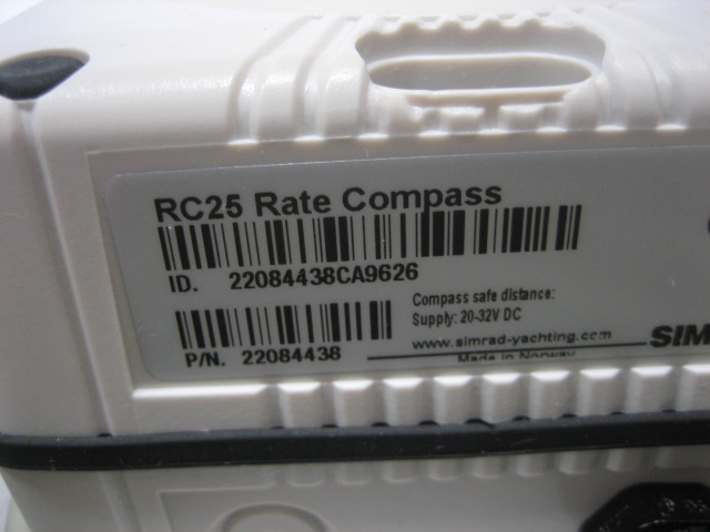 Simrad RC25 Rate Compass F/ AP20 AP21 AP22 etc Sub for RFC35R-New Old ...