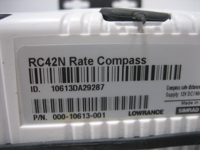 Simrad-RC42N-Rate Compass-N2K/Simnet Heading Sensor-000-10613-001-90Day ...