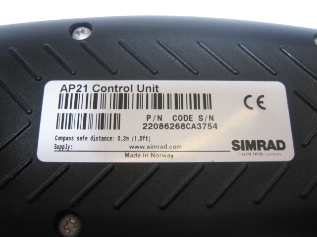 Simrad AP21-PN22086268-Handheld Autopilot Control Head-90 Day Warranty ...