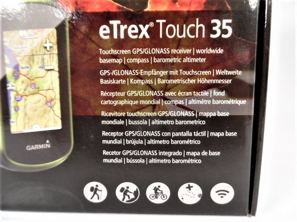 Garmin - NEW OLD STOCK - eTrex Touch 35 Handheld GPS Unit - 010-01325 ...
