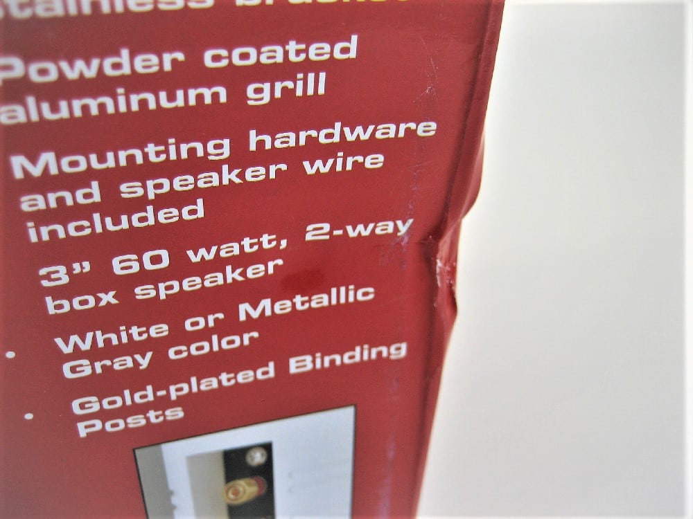 [Set of 2] Poly-Planar Component Box Marine Speakers - MA3030W - New in ...