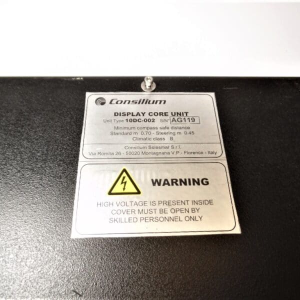Consilium Selesmar - RTM 12 KW X-Band Radar - 39X-002 - FOR PARTS OR ...
