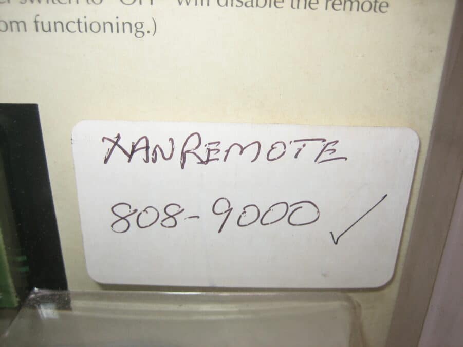 Xantrex Statpower RS-001 Prowatt & Portawattz 808-9000 Remote Panel ...