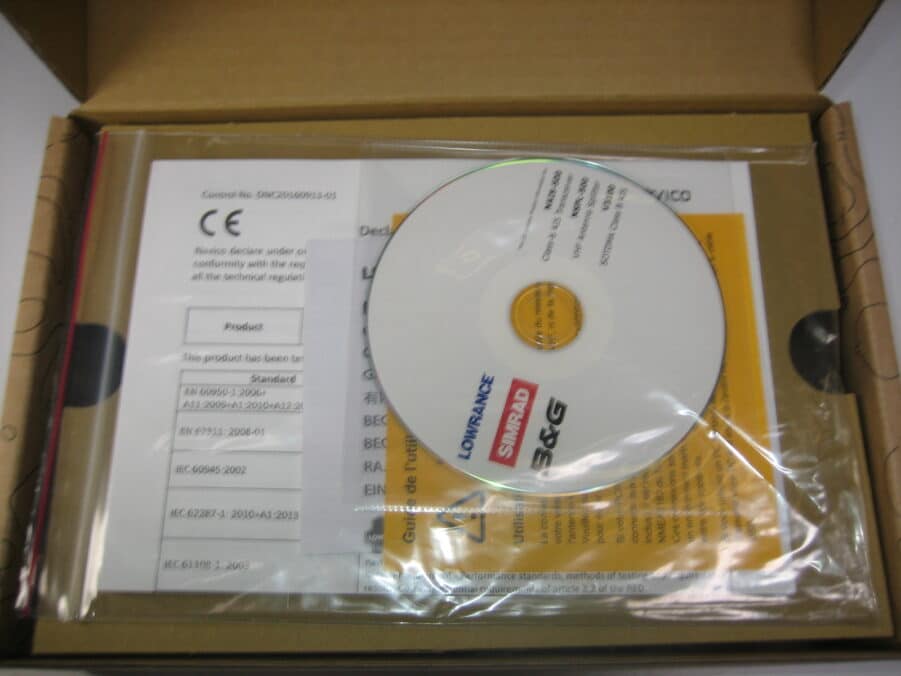 Navico Simrad NAIS 500 Black Box Class B AIS Transceiver w/FREE GPS-500 ...