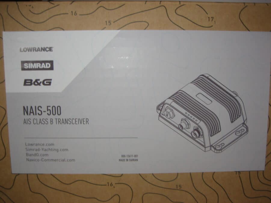 Navico Simrad NAIS 500 Black Box Class B AIS Transceiver w/FREE GPS-500 ...