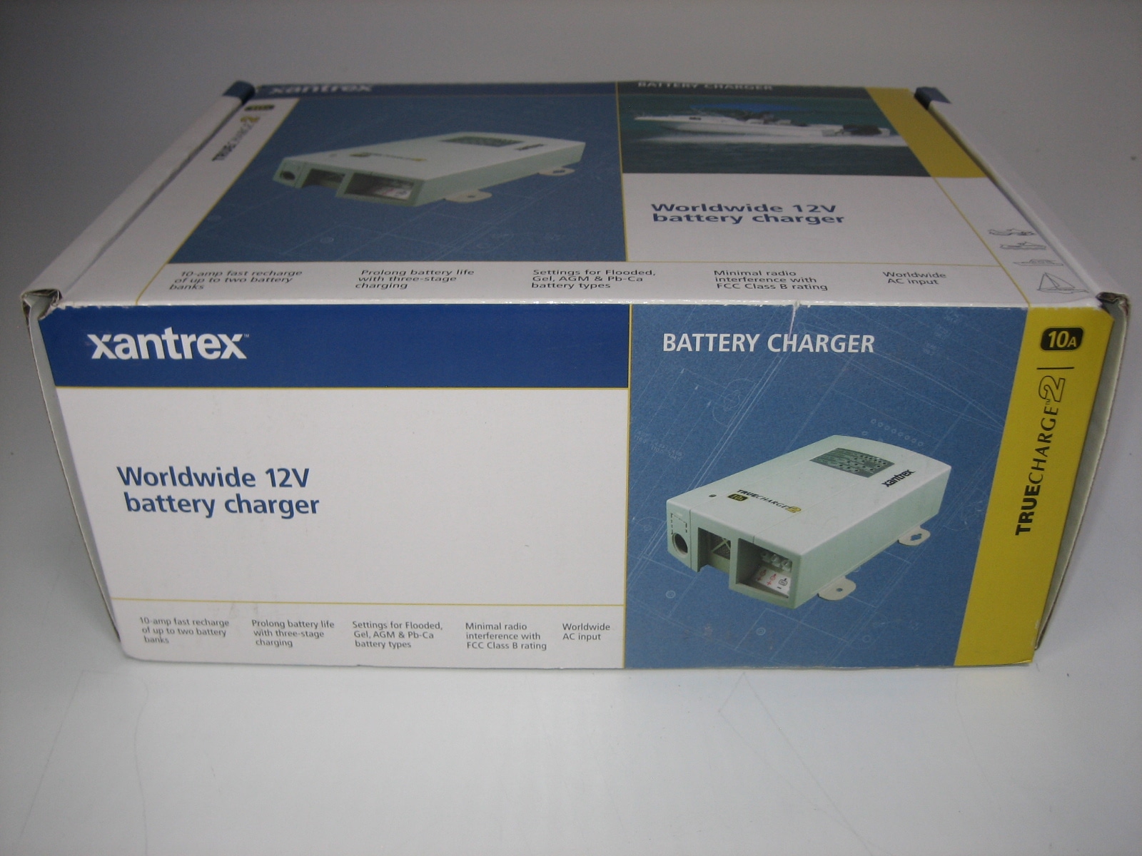 Xantrex 804-1210 - Truecharge2 10 Amp 12 Volt 2 Bank DC Battery Charger ...