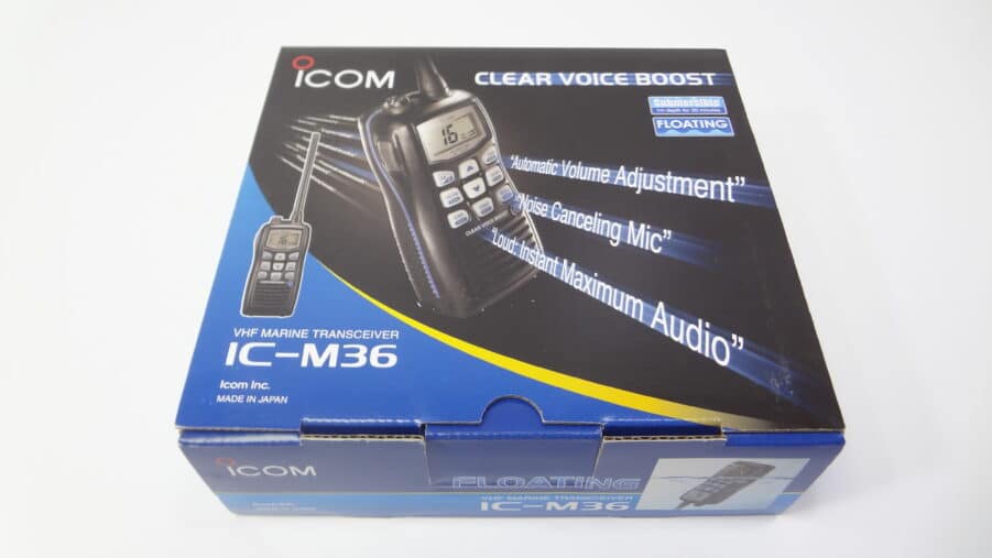 Icom IC-M36 Floating Wireless Submersible VHF Marine Transceiver Unit ...
