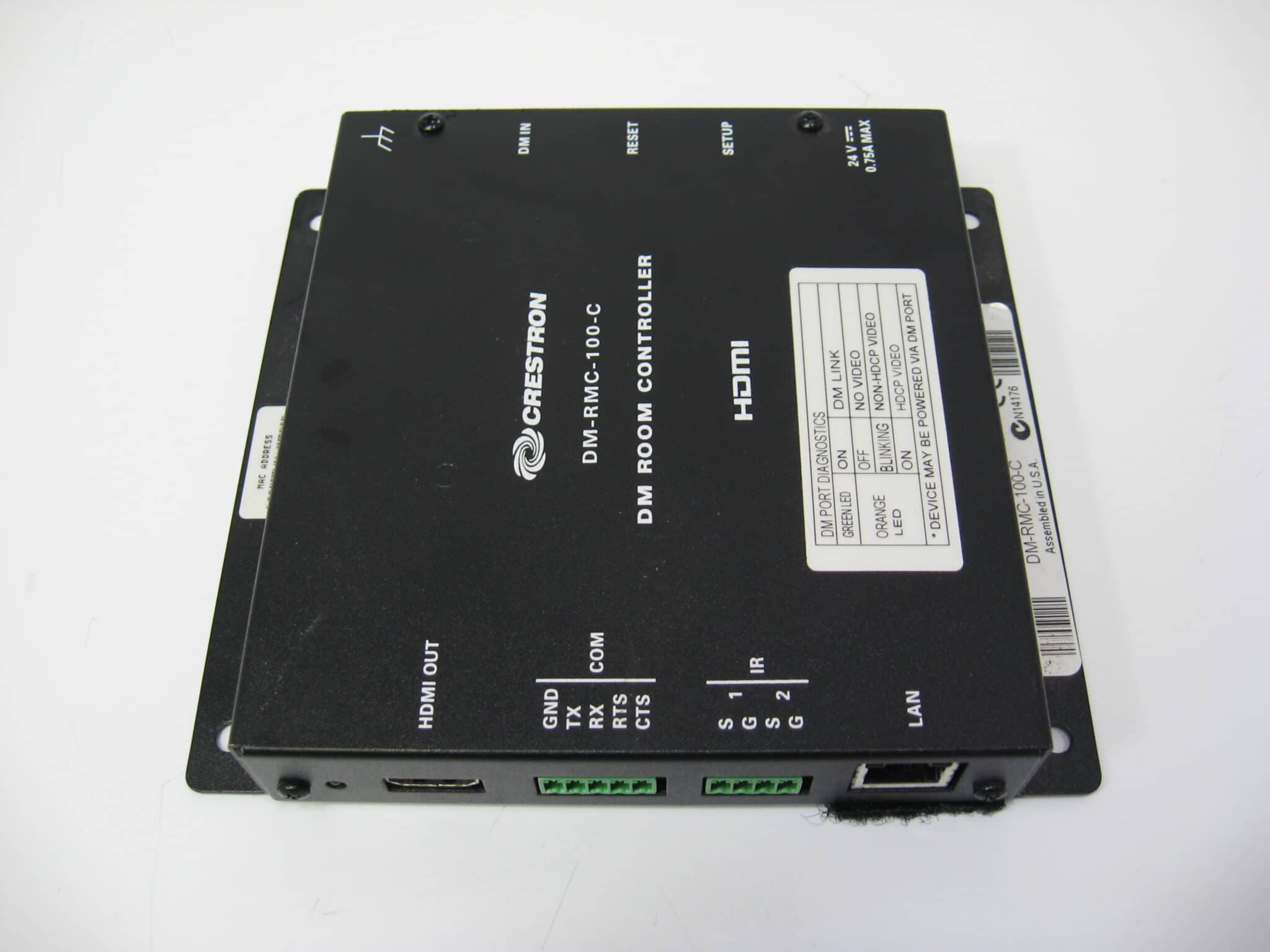 Crestron DM Room Controller DM-RMC-100-C - Used - Free US Shipping ...