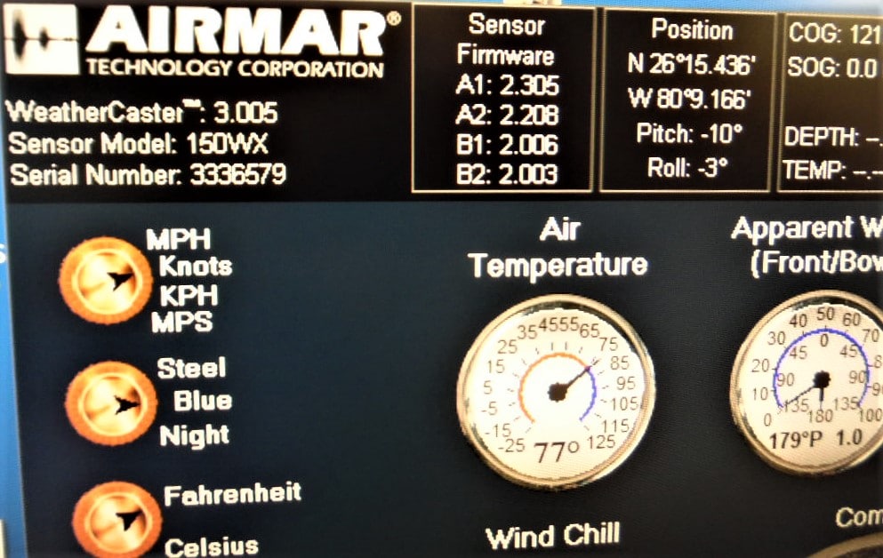 Airmar - WeatherStation - 150WX - NMEA0183/2000 GPS/Compass/Wind/Etc ...