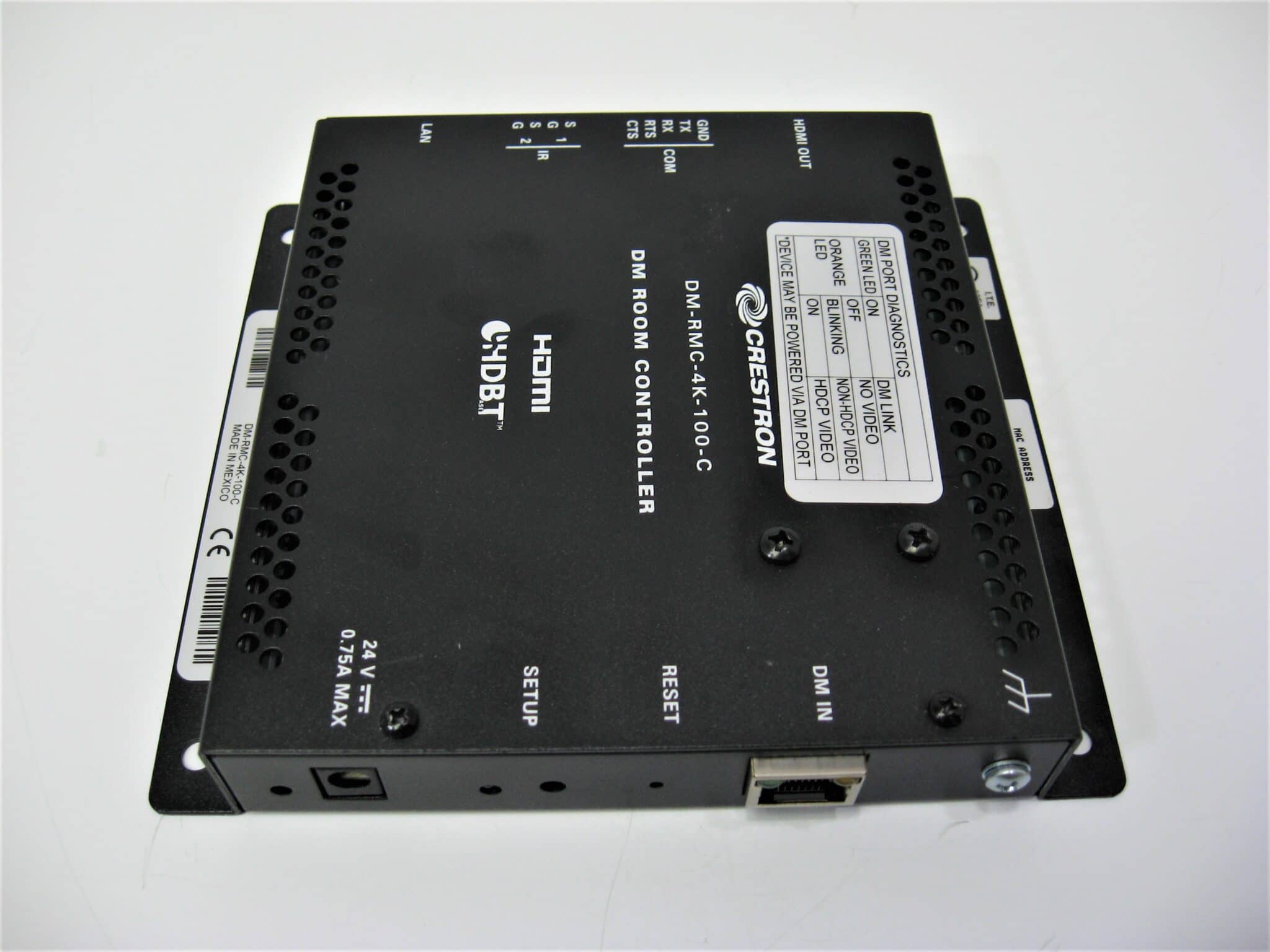 Crestron DM Room Controller DM-RMC-4K-100-C -Good Condition- Free US ...