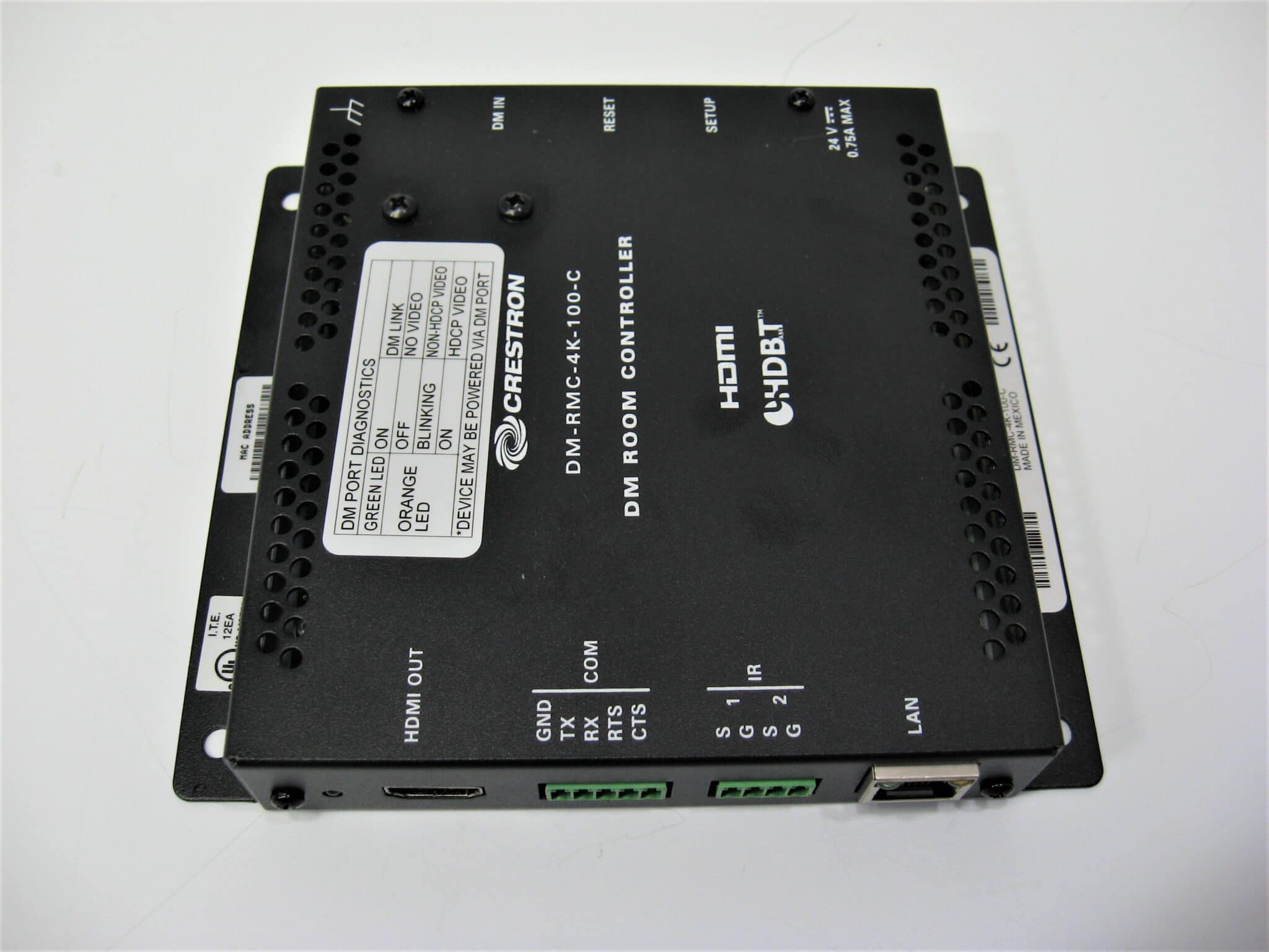 Crestron DM Room Controller DM-RMC-4K-100-C -Good Condition- Free US ...