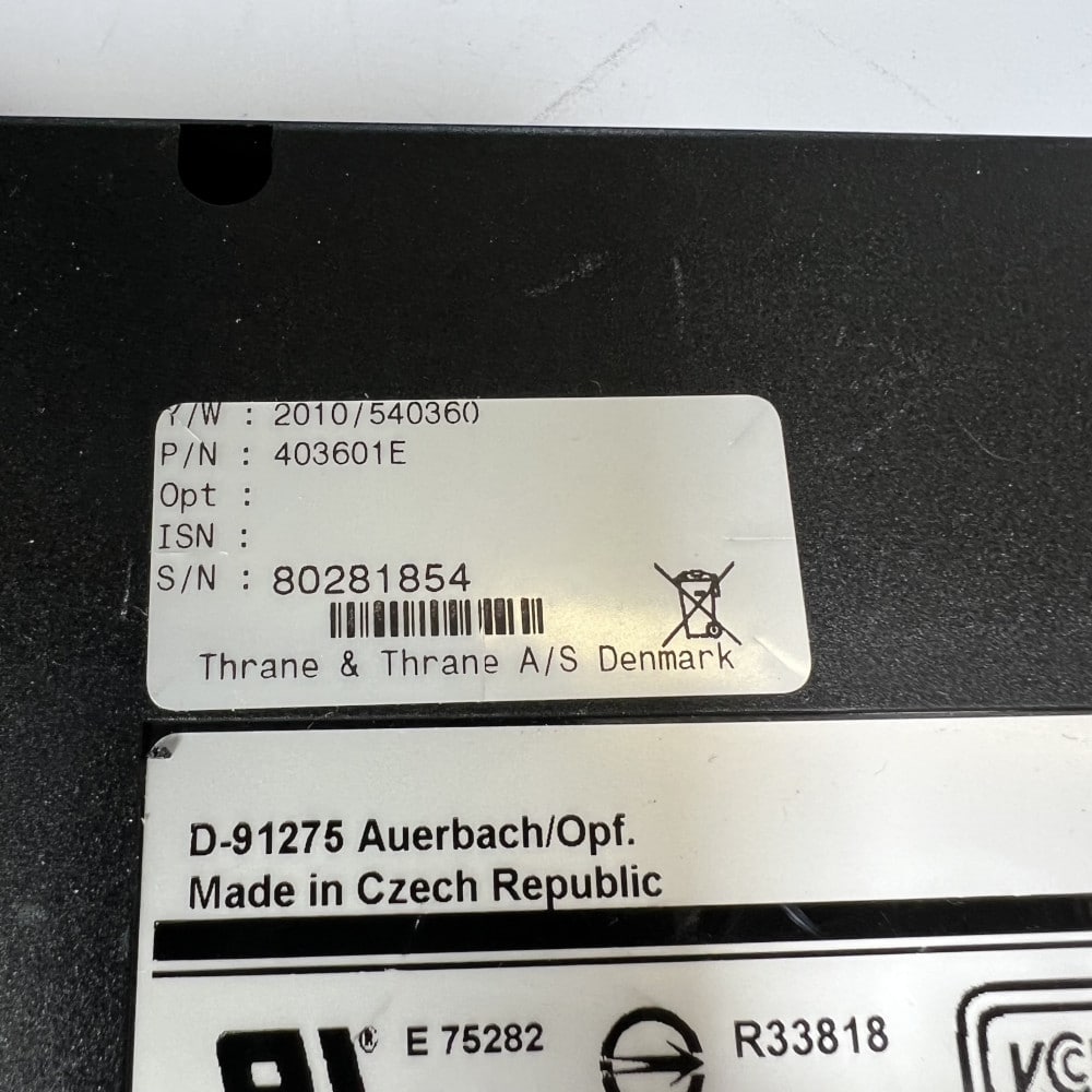 Sailor Cobham Thrane & Thrane TT-3606E Message Terminal for GMDSS w ...