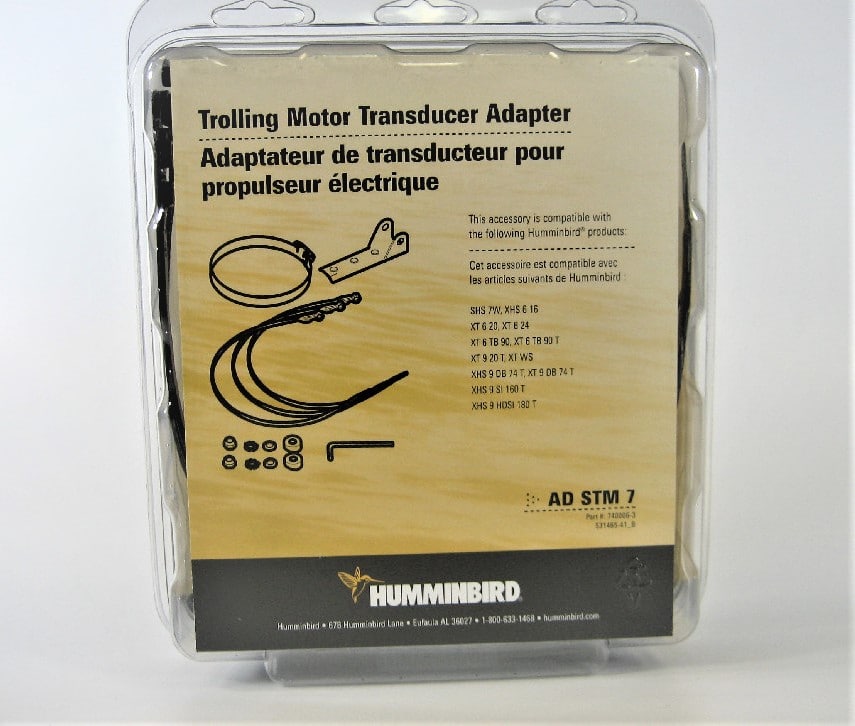 Humminbird - Trolling Motor Transducer Adapter - AD-STM-7 - 740006-3 ...