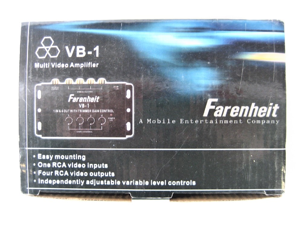Farenheit - VB-1 1-In/4-Out Multi Video Amplifier - New in Box- Free ...