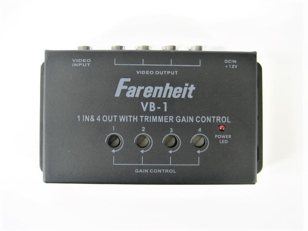 Farenheit - VB-1 1-In/4-Out Multi Video Amplifier - New in Box- Free ...