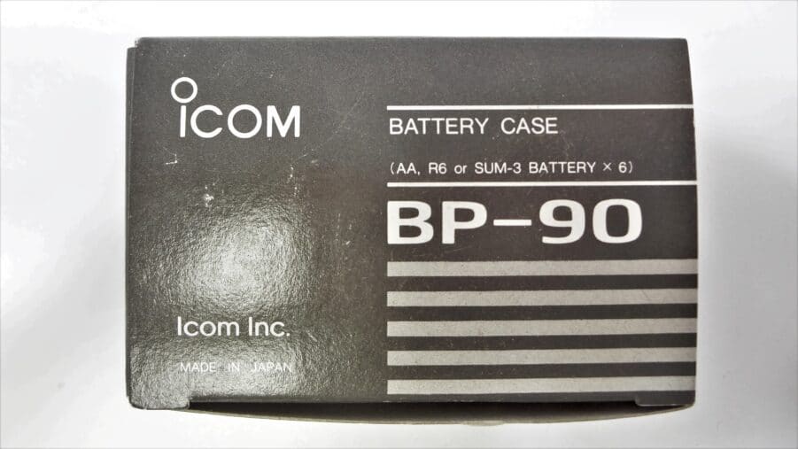 Icom BP-90 Battery Case AA, R6 Or Sum-3 Battery x6 For Icom Wireless ...