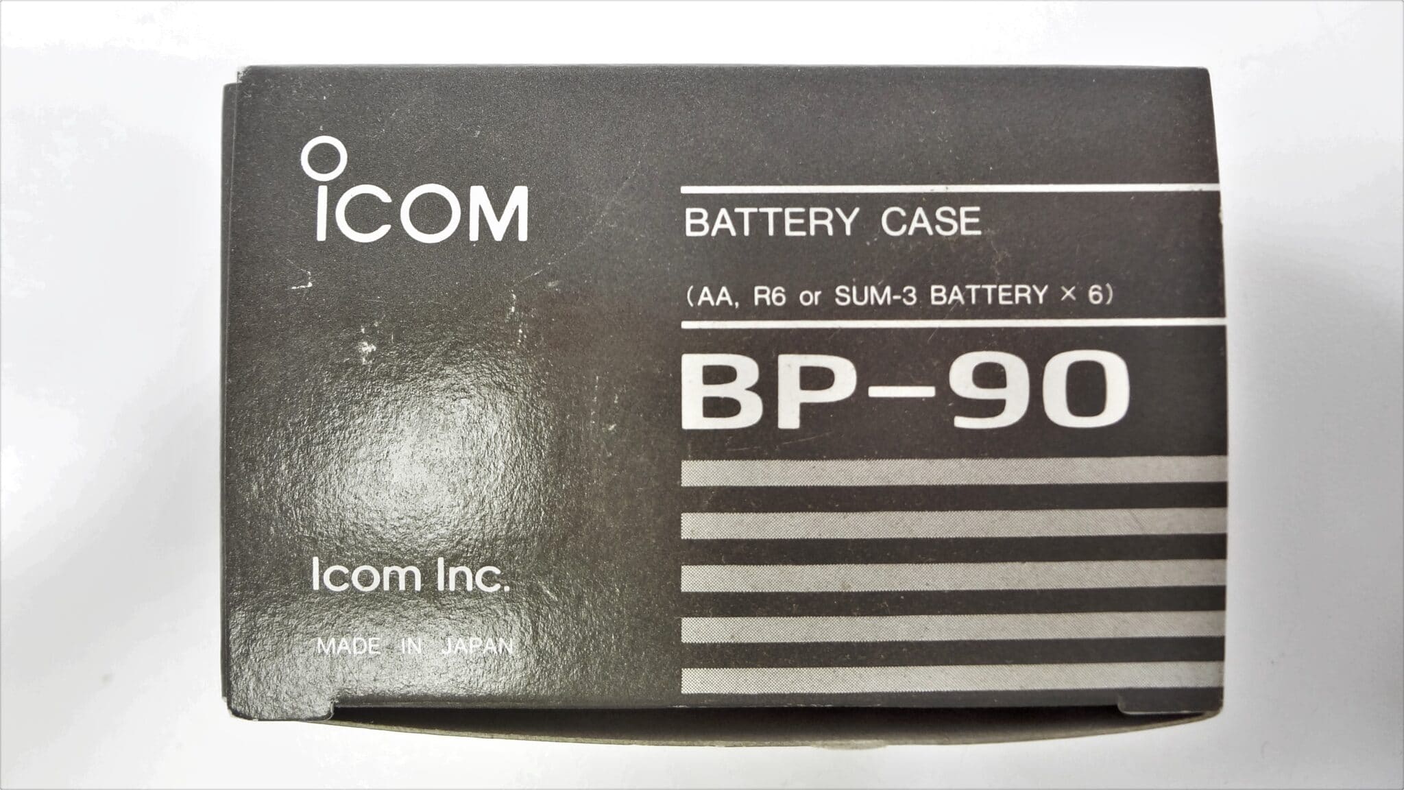 Icom BP-90 Battery Case AA, R6 Or Sum-3 Battery x6 For Icom Wireless ...