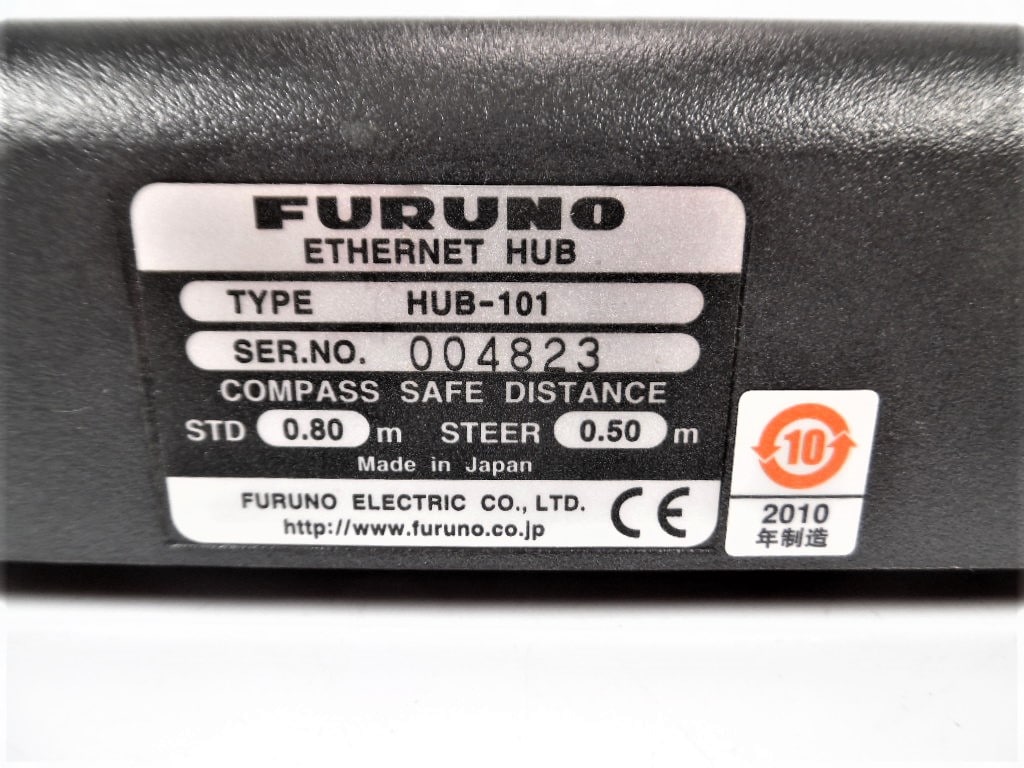 Furuno HUB-101 - Interswitch Hub For NavNet 3D TZtouch Ethernet ...