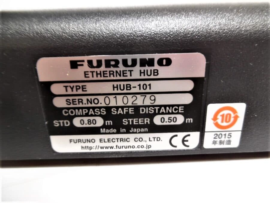 Furuno HUB-101 - Interswitch Hub For NavNet 3D TZtouch Ethernet - Bench ...
