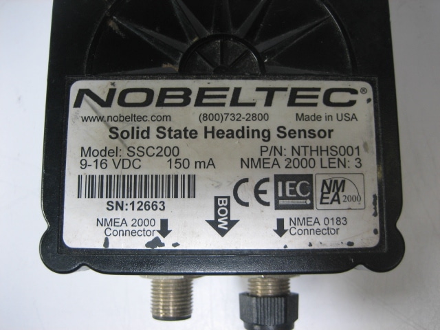 Nobeltec - SSC200 - Solid State Compass NMEA2000 0183 Heading Sensor ...