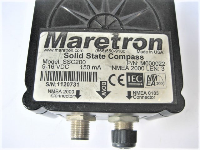 Maretron - SSC200 - Solid State Compass NMEA2000 Heading Sensor - BENCH ...