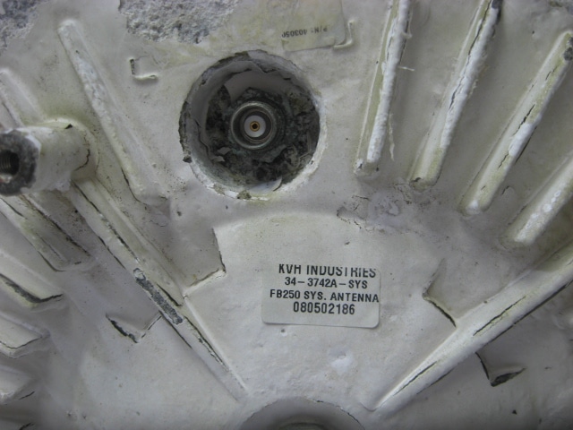 Sailor KVH FB250 Inmarsat FleetBroadband Working Antenna Replacement TT ...