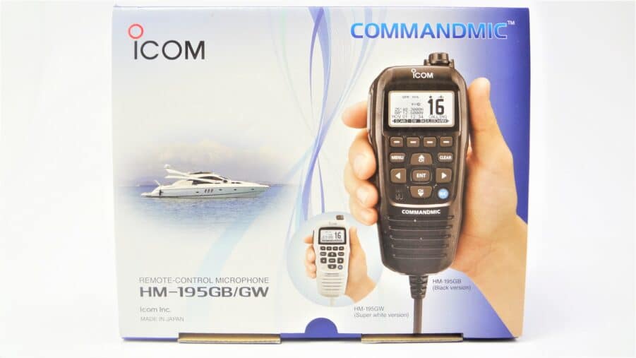 ICOM Command Mic IV HM-195GB Remote-Control Microphone W/ Extension ...