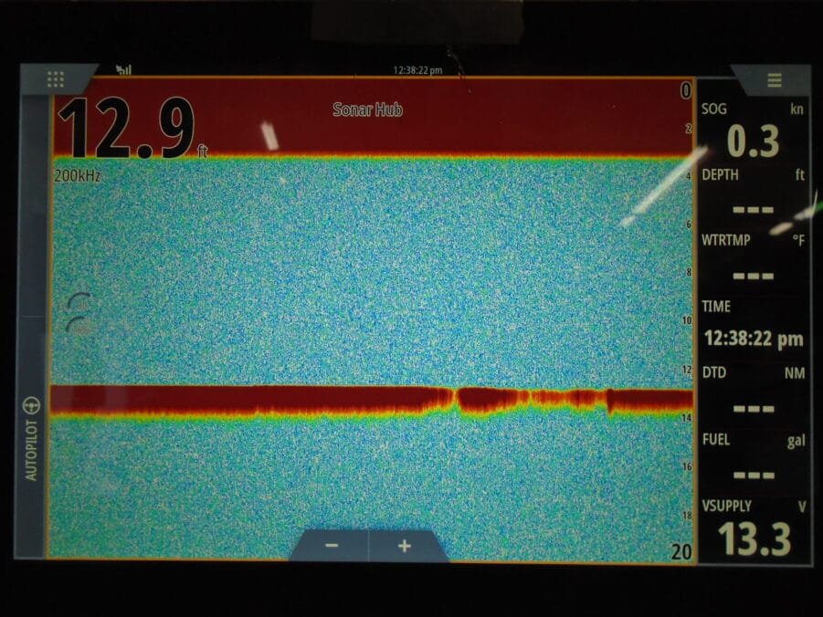 Simrad Sonar Hub Module w/Cables ~ Good Condition W/ 90 Day Warranty ...