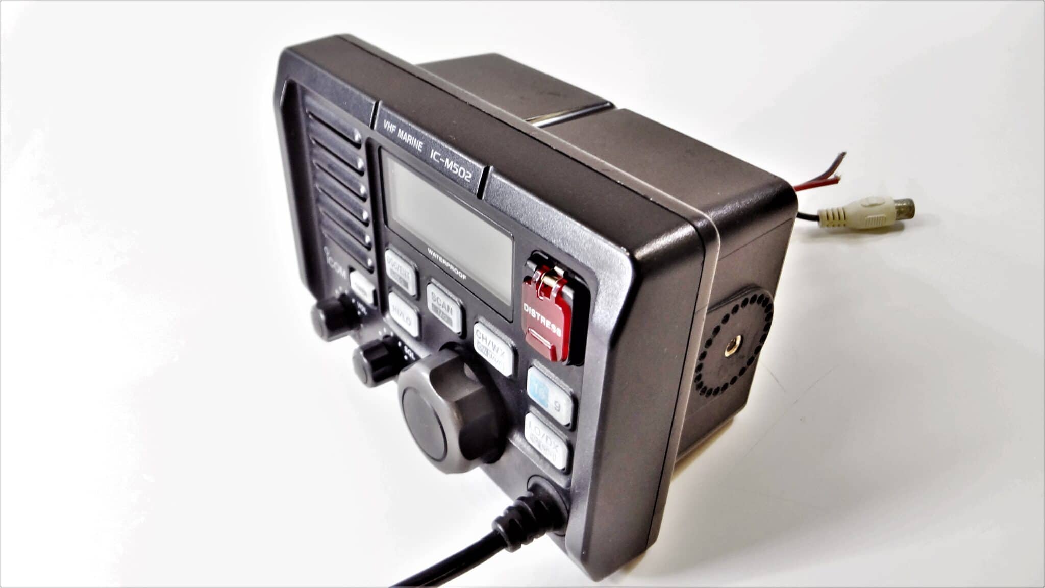 Icom/IC-M502 Marine Two-Way VHF Radio Transceiver Unit W/Icom HM~126B ...