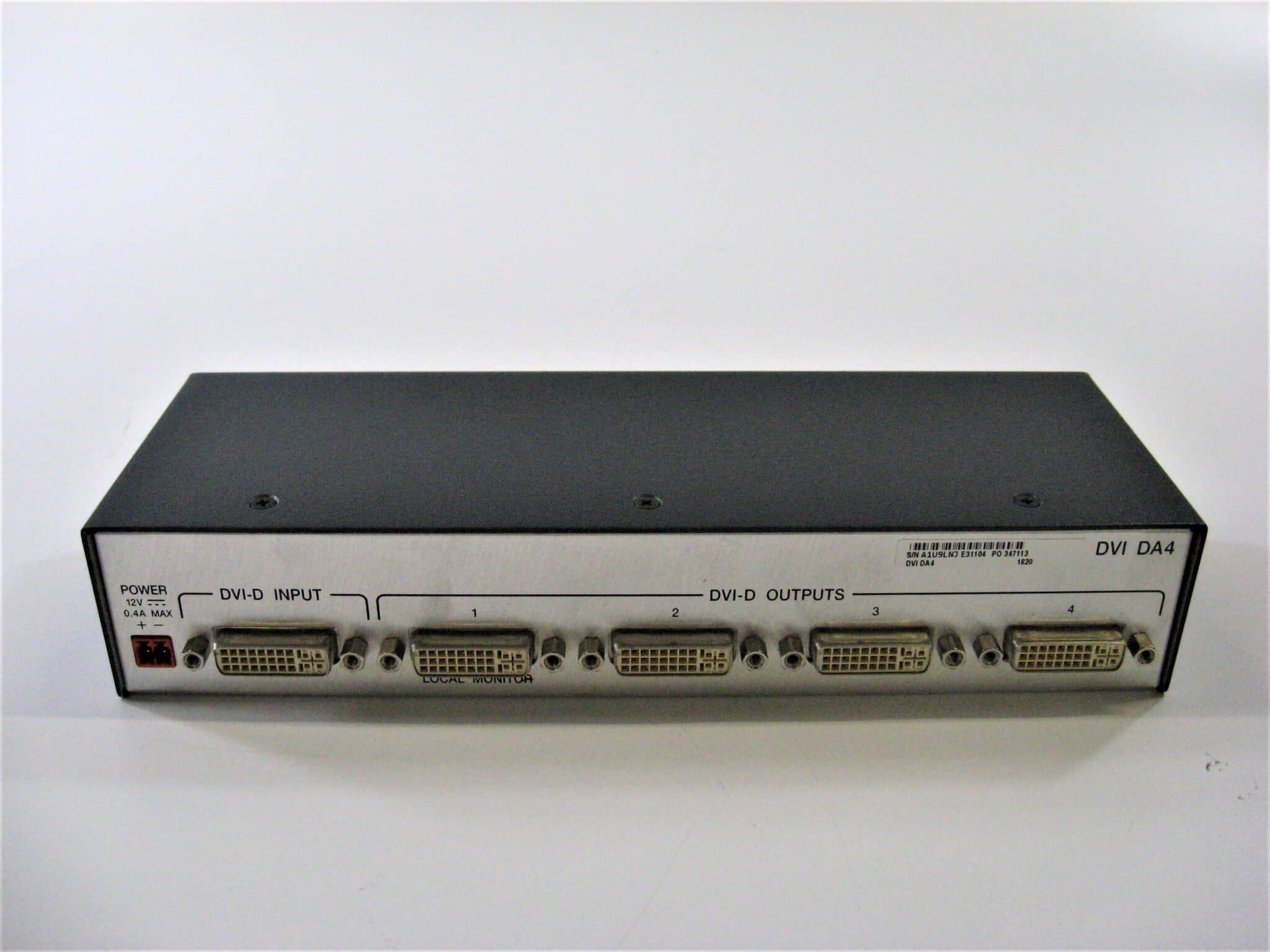 Extron DVI DA Series DVI Distribution Amplifier DVI DA4 * New Open Box ...