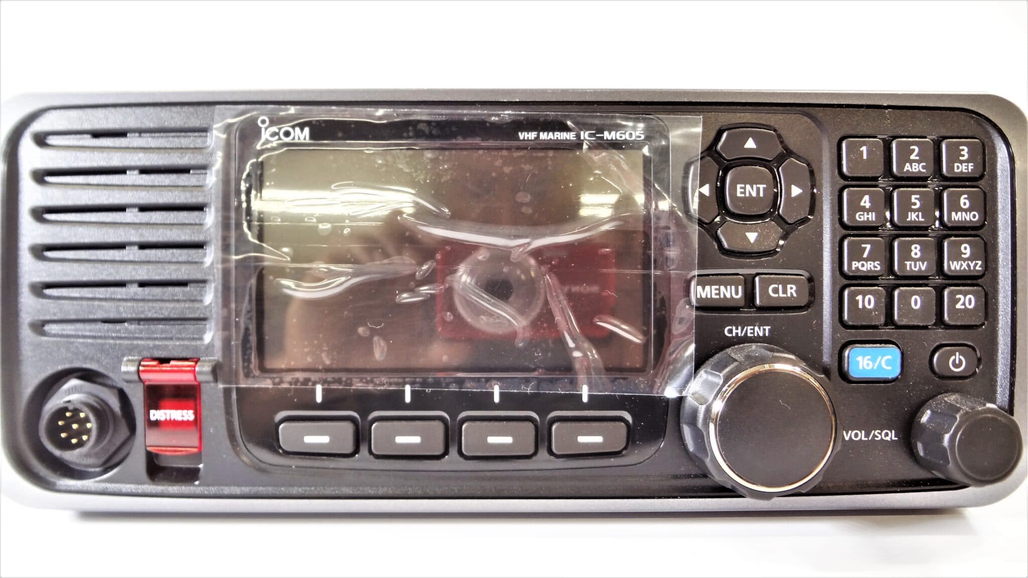 Icom IC-M605 Submersible Marine VHF Two Way Radio Transceiver Unit No ...