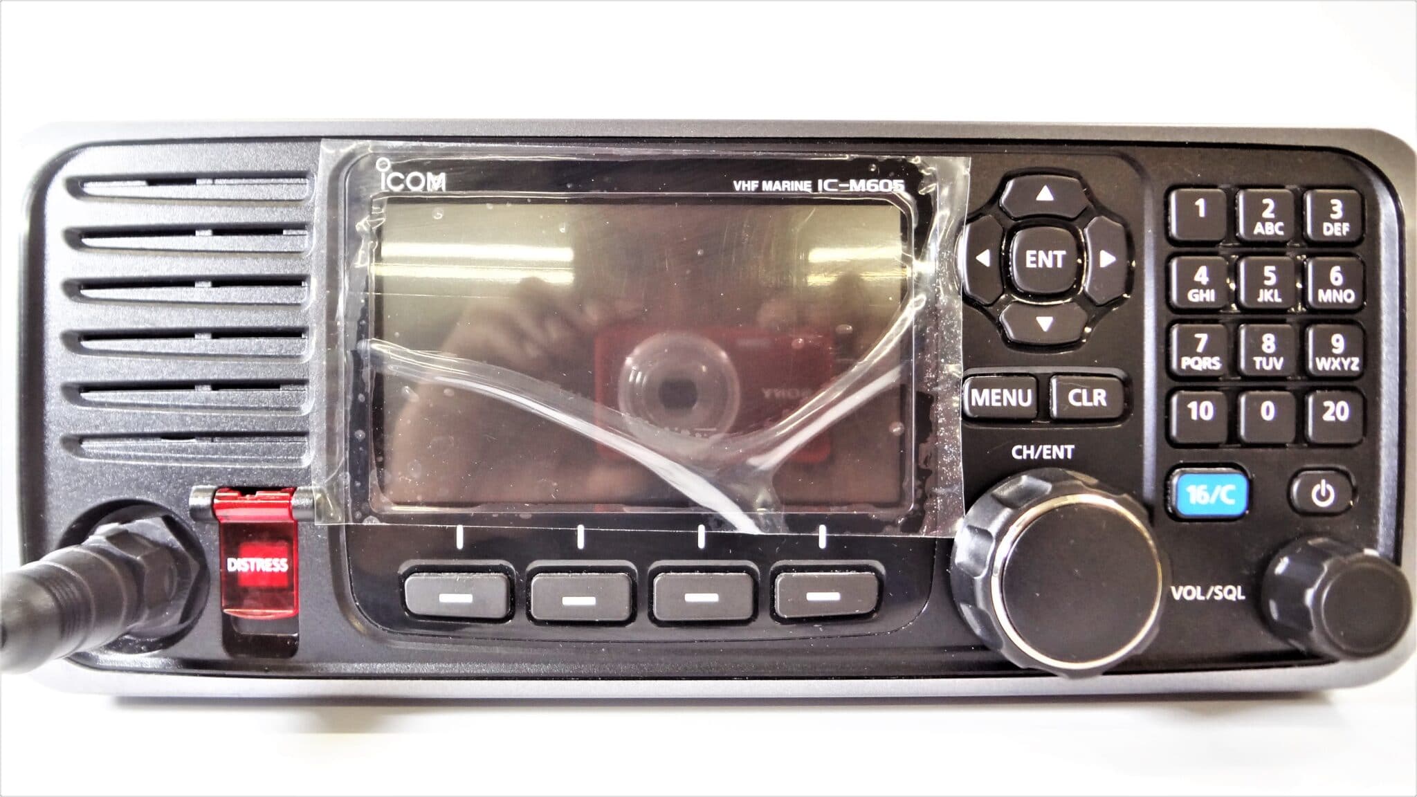 Icom IC-M605 Submersible Marine VHF Two Way Radio Transceiver Unit w ...