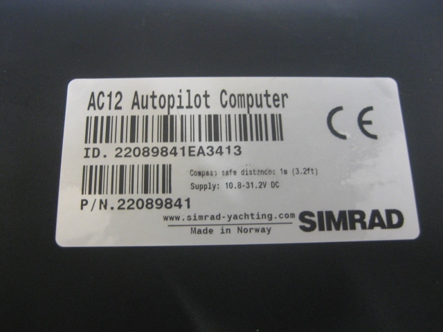 Simrad-AC12 Autopilot Computer 22089841/For AP24/AP28-TESTED/90-Day ...