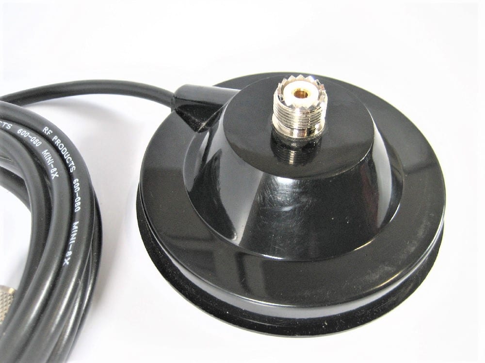 4" Magnetic Antenna Base Mount for CB/Ham Radio - New Open Box - Free ...