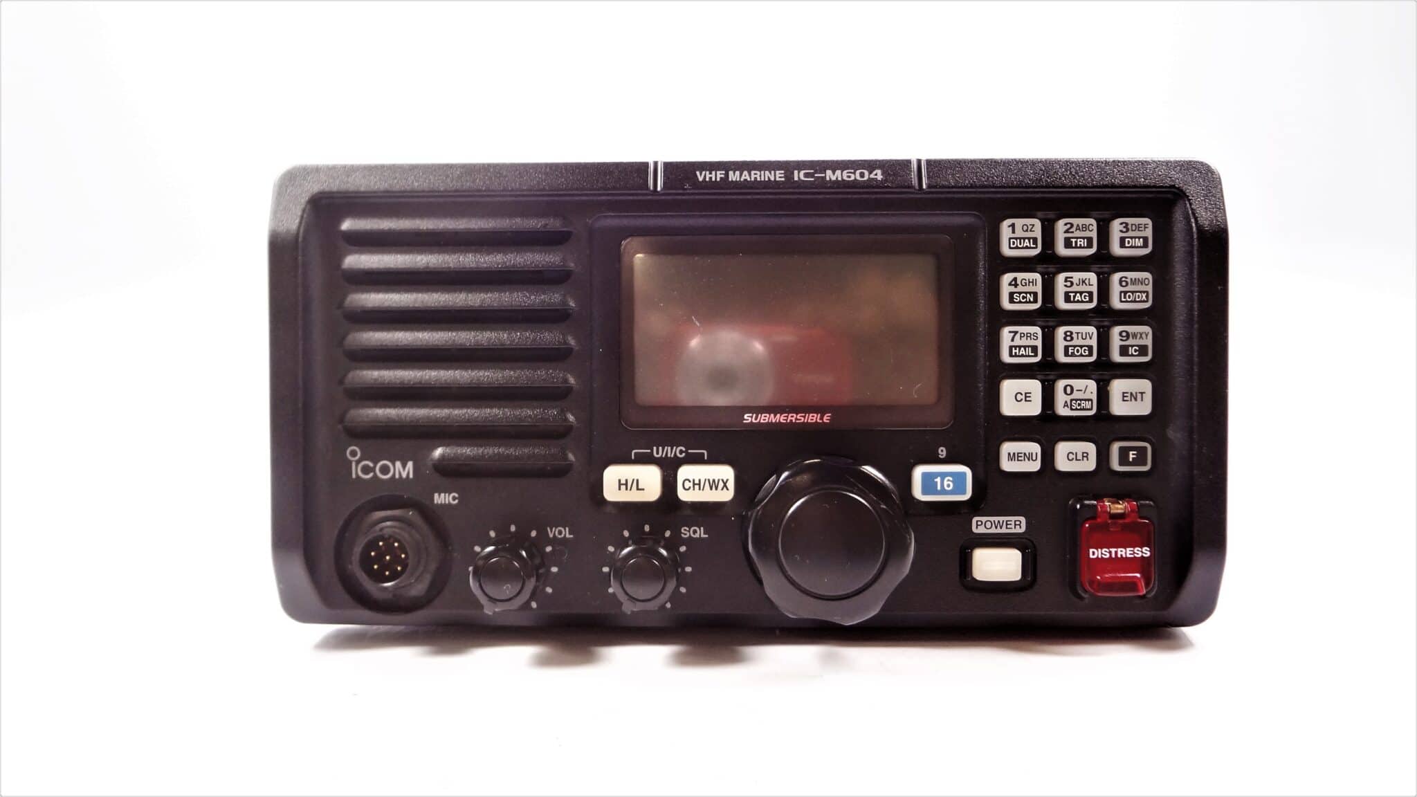 Icom IC-M604 VHF Submersible Fixed Mount Marine Radio Transceiver ...