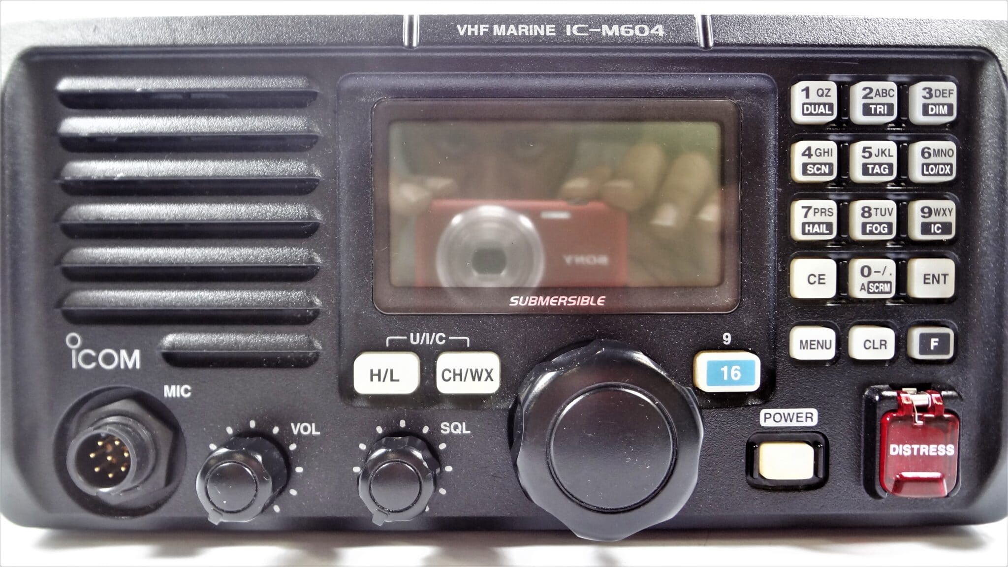 Icom IC-M604 VHF Submersible Fixed Mount Marine Radio Transceiver ...