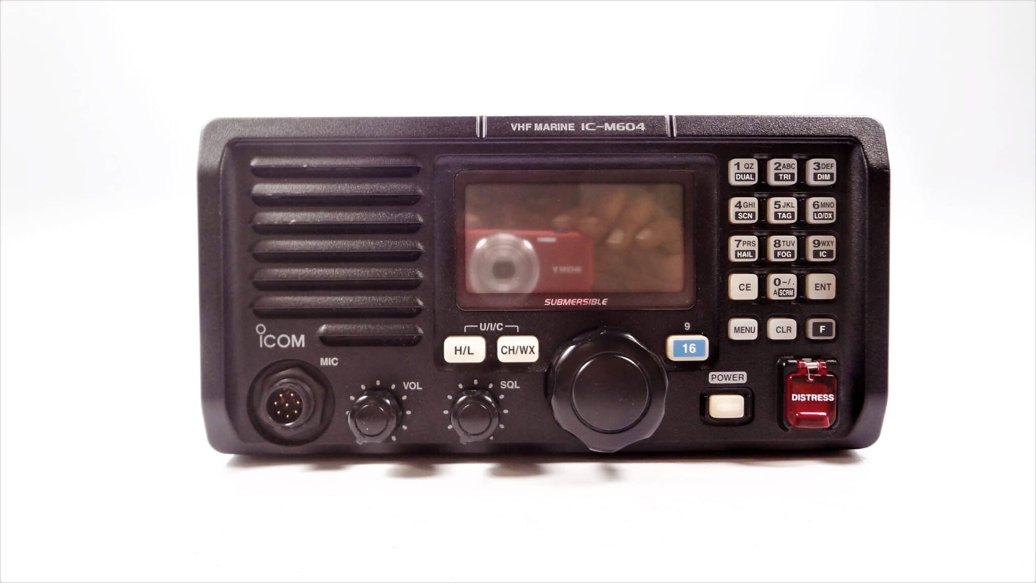 Icom IC-M604 VHF Submersible Fixed Mount Marine Radio Transceiver ...