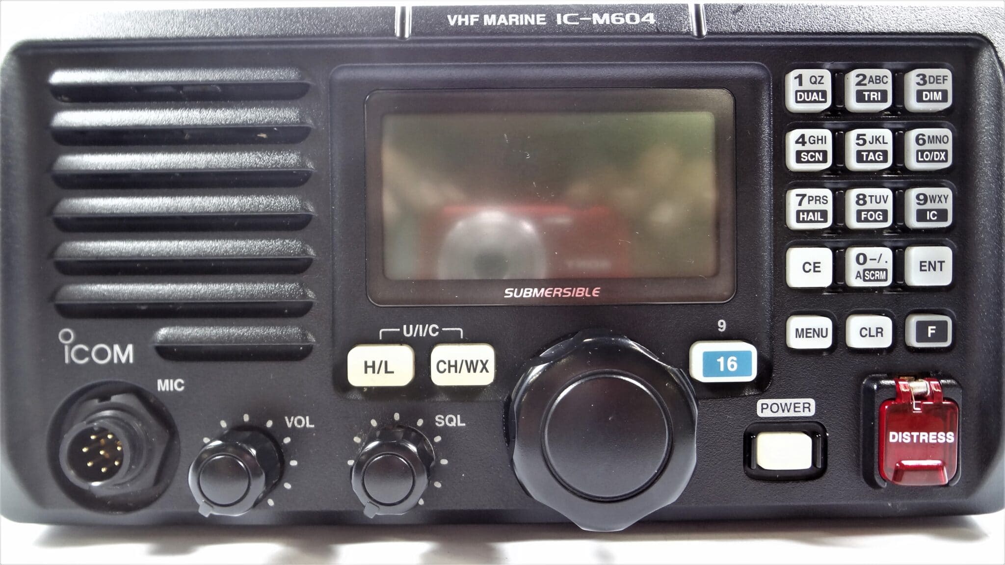 Icom IC-M604 VHF Submersible Fixed Mount Marine Radio Transceiver ...