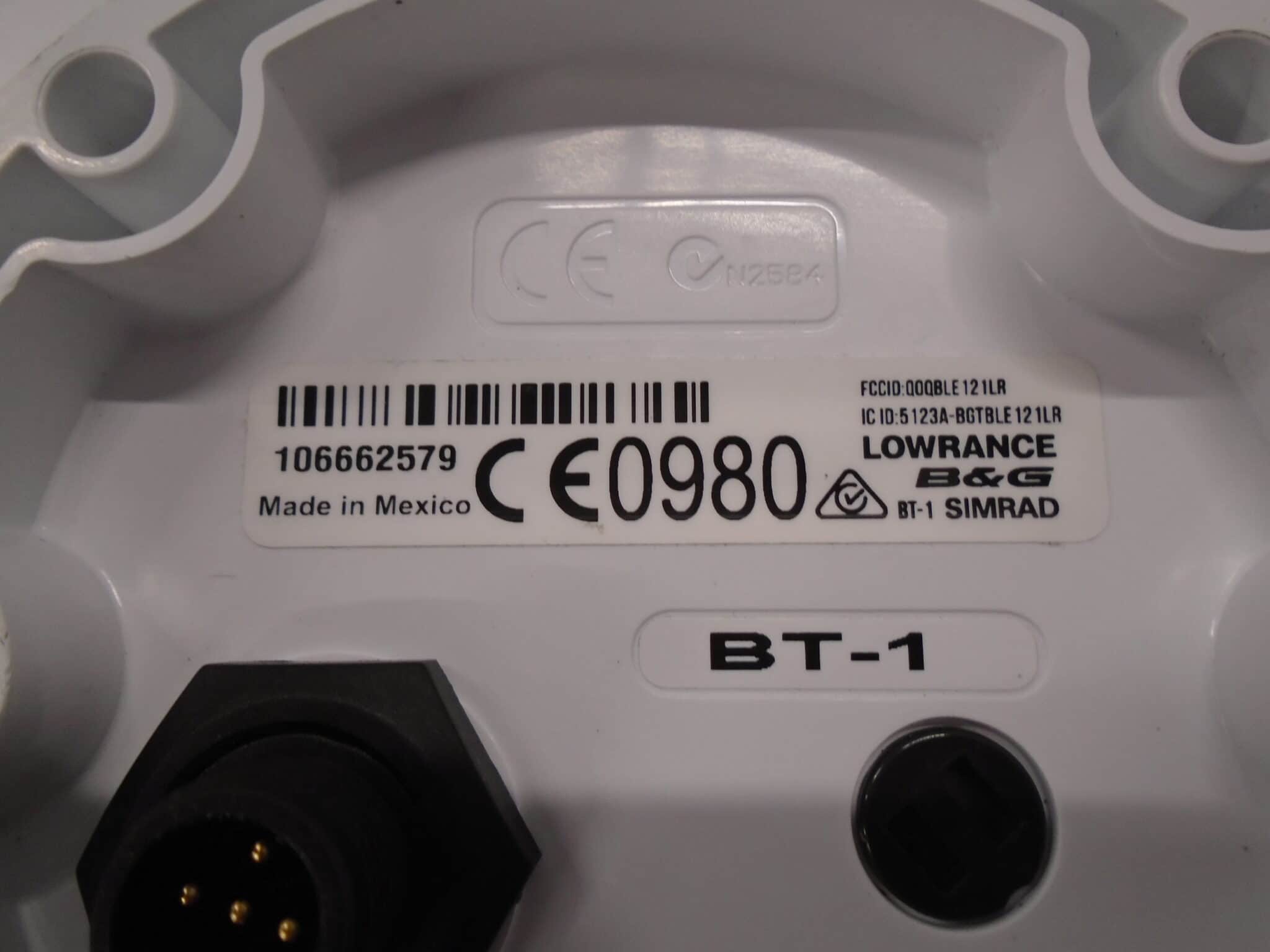 Simrad/Lowrance/B&G BT-1 WR10 Base Station Only No Cables - Max Marine ...