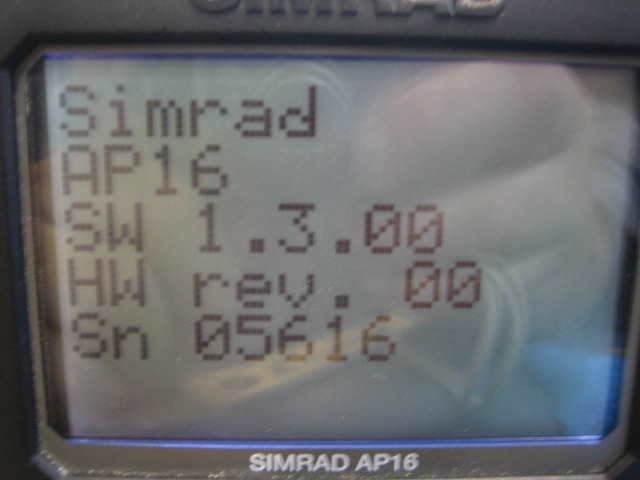 Simrad AP16 Autopilot Control Head 22087399 in Good Condition - *VERY ...