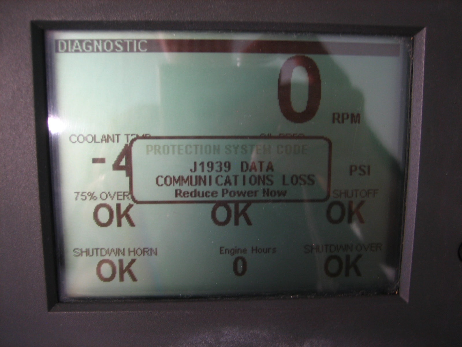 Caterpillar CAT MPD Marine Power Digital Display Excellent Condition ...