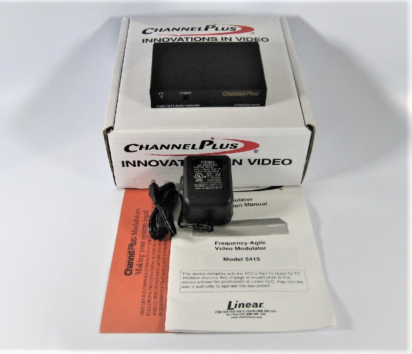 Channel Plus - Frequency-Agile Video Modulator - 5415 - New Open Box ...