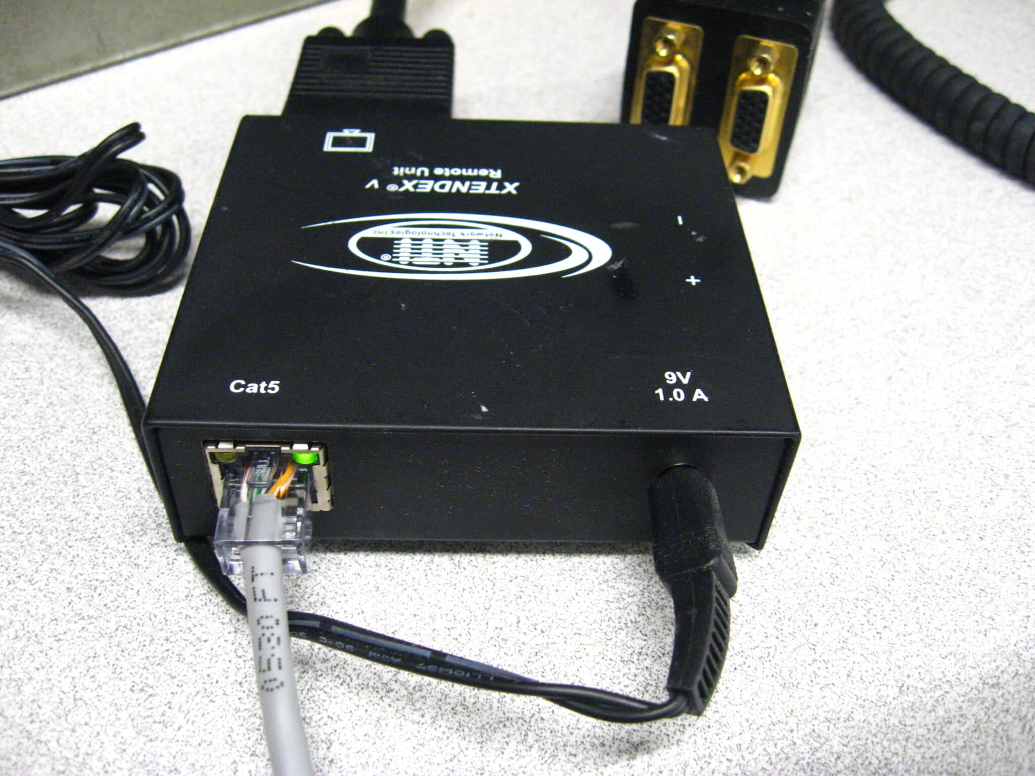 NTI XTENDEX V VGA OVER CAT5 REMOTE UNIT ST-C5V-R-600 - Free US Shipping ...