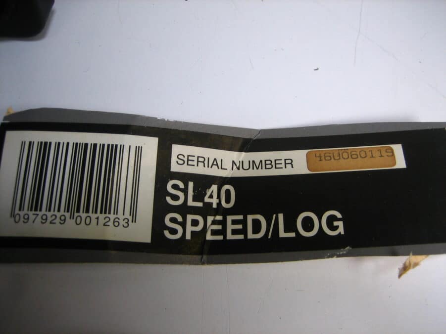 Standard Horizon Digital Speed Log SL40 *NEW OLD STOCK* - Max Marine ...