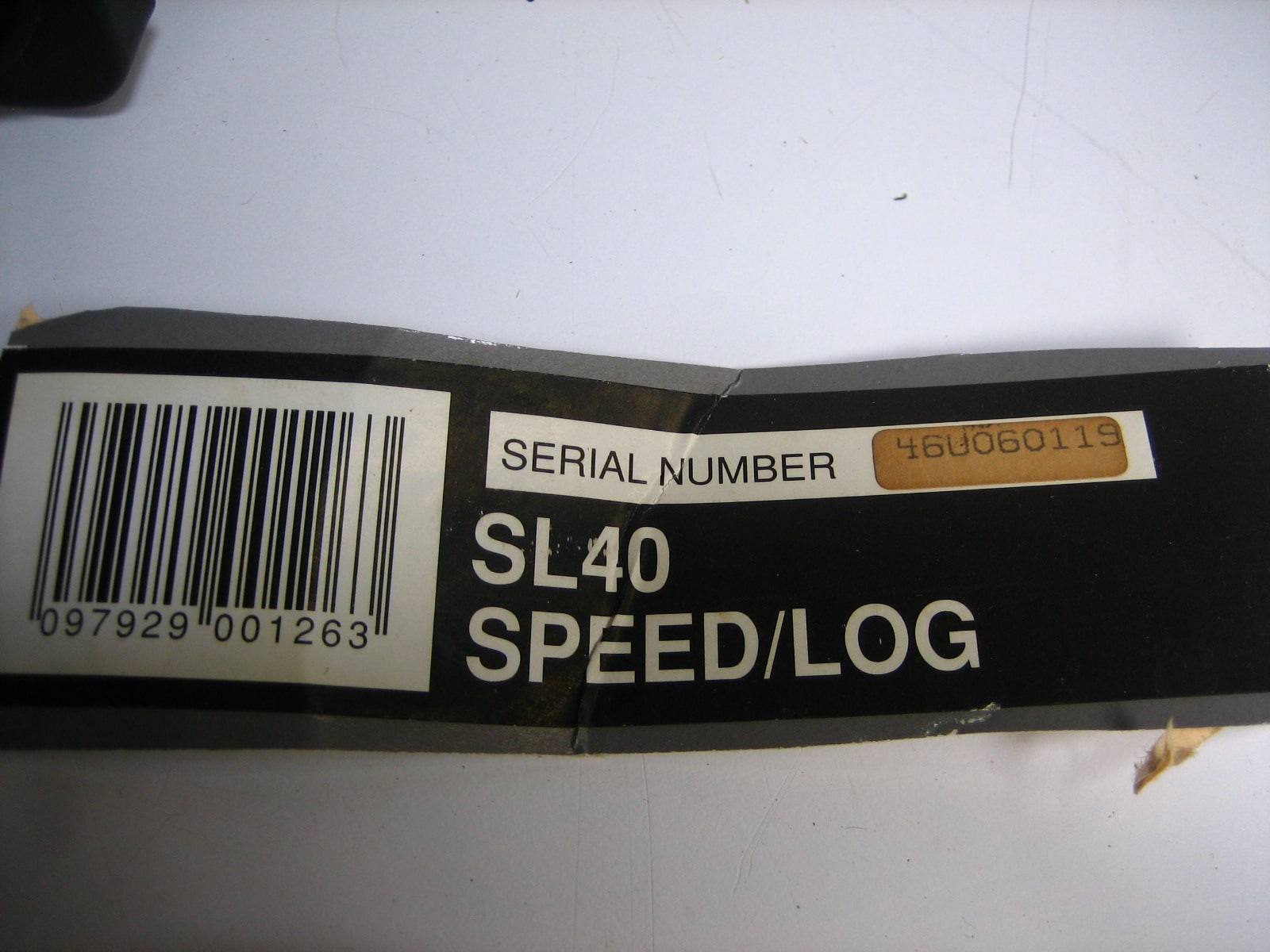 Standard Horizon Digital Speed Log SL40 *NEW OLD STOCK* - Max Marine ...