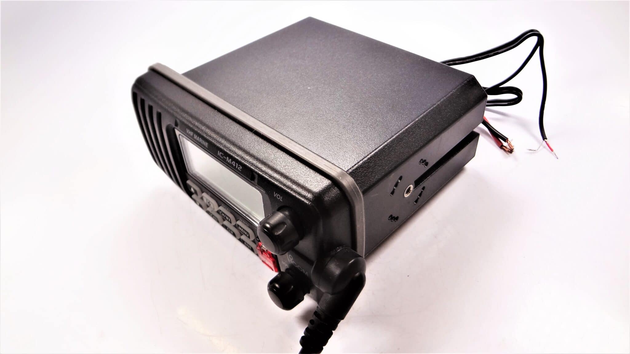 Icom IC-M412 Submersible VHF Marine Radio Transceiver Unit w/ HM-164B ...