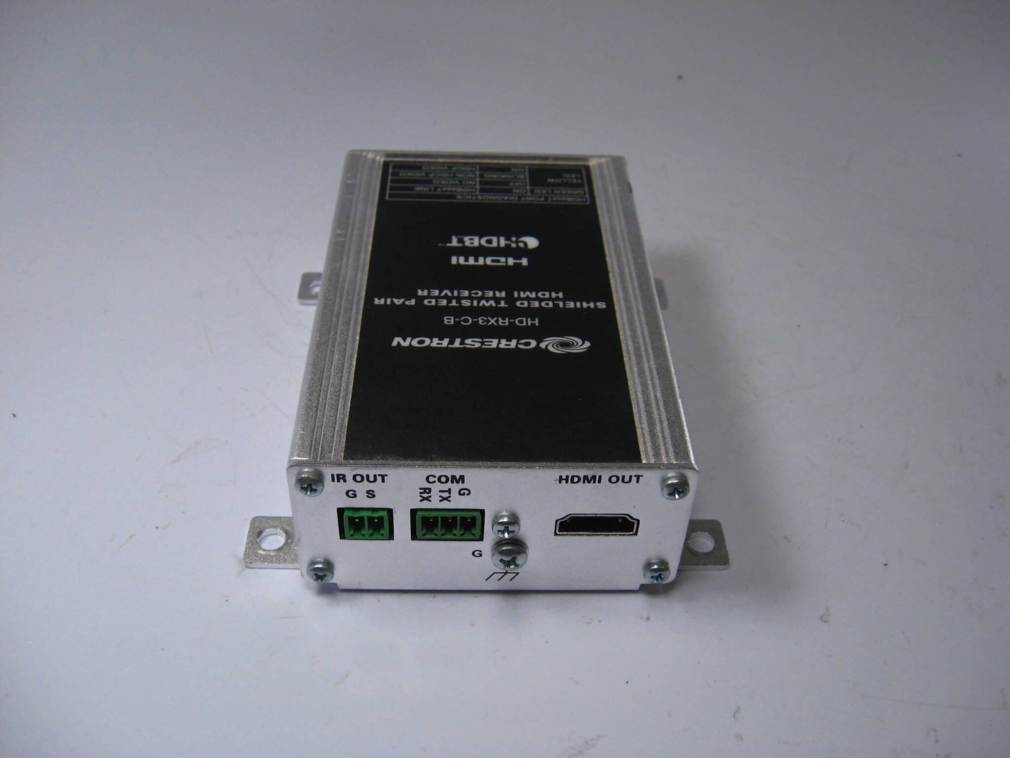 Crestron HD-RX3-C-B & HD-TX3-C-B Twisted Pair HDMI Receiver ...